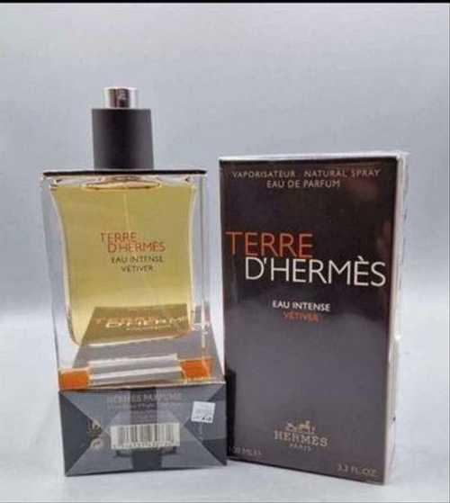 Terre d hermes eau intense vetiver мужской парфюм