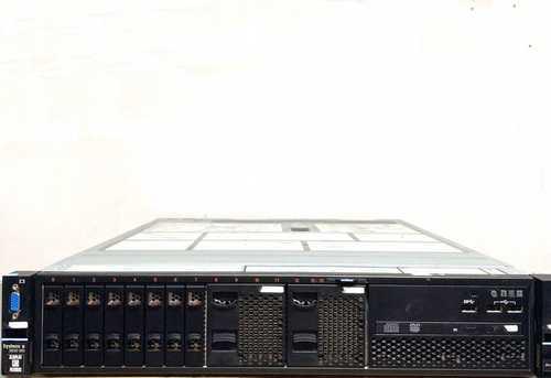 Сервер хранения 8SFF Xeon v3 v4 IBM X3650 M5