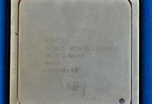 Intel xeon E5 2640 V2 8 ядер 2500 мгц