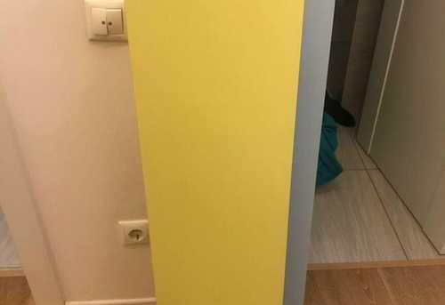 IKEA lack 14729 полки настенные желтые и голубые