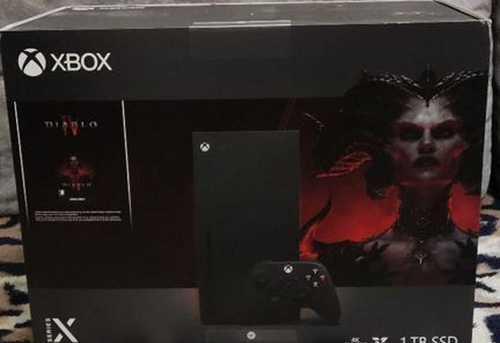 Xbox series x diablo 4 новая запечатанная