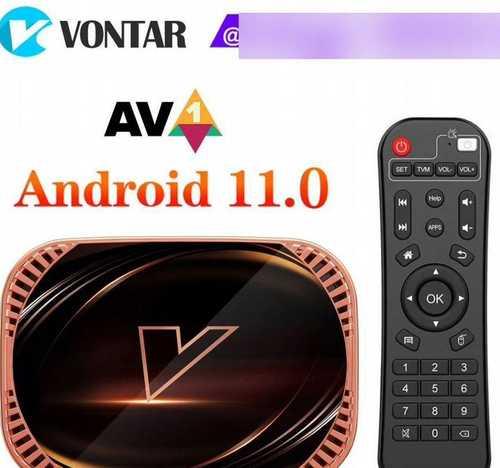 Vontar X4 смарт тв приставка 4Гб+32Гб Android 11