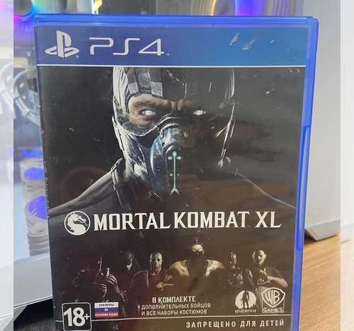 Диск Mortal Kombat XL для PS4 и PS5