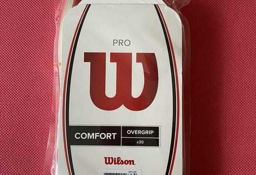 Wilson pro overgrip comfort(упаковка 30шт)