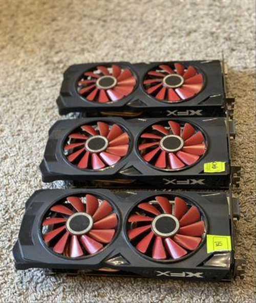 Видеокарта XFX rx570 8gb