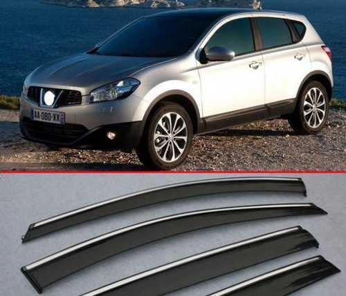 Ветровики qashqai