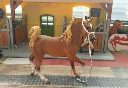 Недоуздок и чомбур (на Schleich и Collecta)
