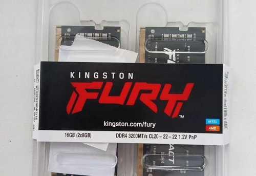 Новая оперативная память Kingston fury impact