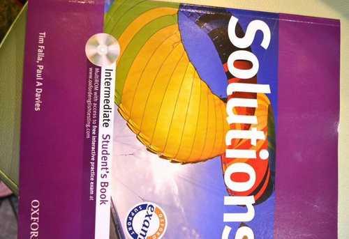 Продам учебник англ. Solutions Intermediate+ CD