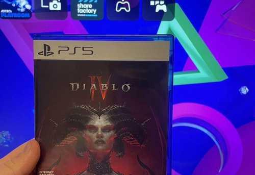 Diablo 4 ps5 диск полностью русская озвучка