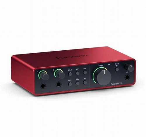 Аудиоинтерфейс Focusrite Scarlett 2i2 4th Gen