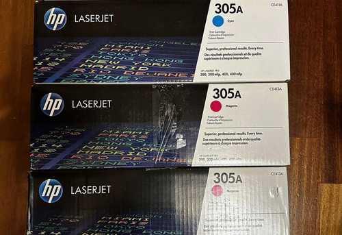 HP 305A (CE411A), HP 305A (CE412A), HP 305A (CE413