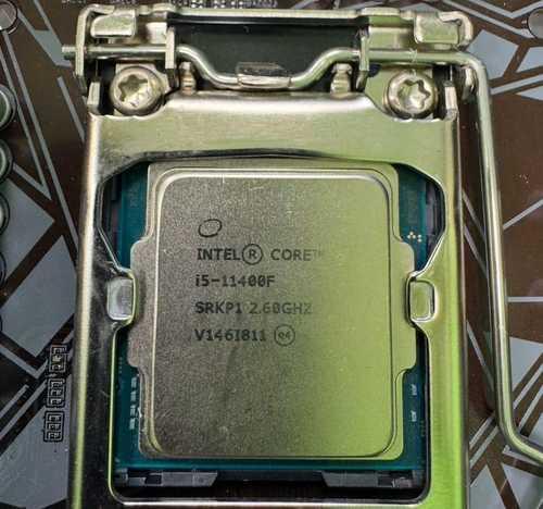 Процессор intel core i5 11400f(не работает)