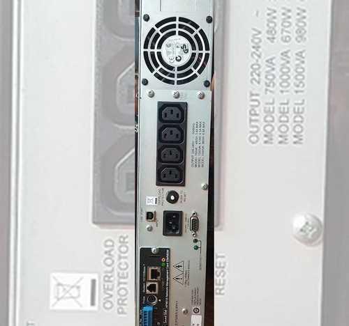 Apc SMART ups 1500rmi2u с картой AP9618