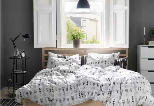 Кровать двуспальная Тарва Tarva 160*200, IKEA