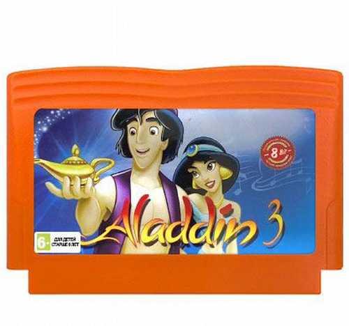 Aladdin 3 8-bit, английская версия