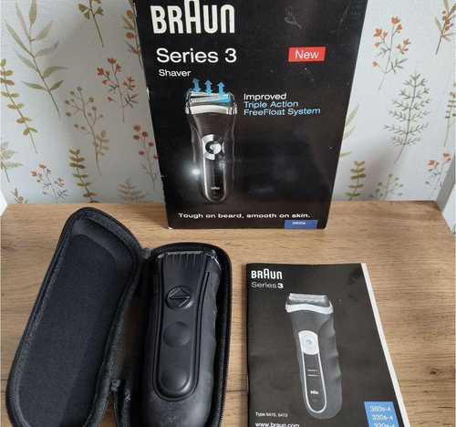 Бритва электрическая braun series 3