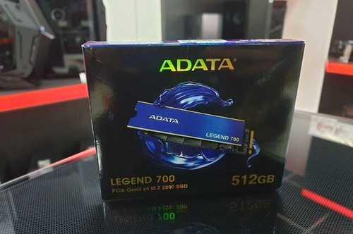 SSD NVMe A-Data legend 700 512Gb