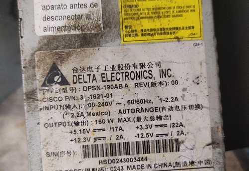 Блок питания cisco dpsn 190ab