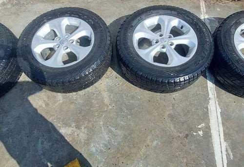 Литые диски r17 5x114,3. Можно с резиной