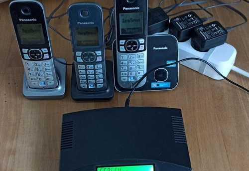 GSM-шлюз Termit pbxGate и телефоны Dect Panasonic