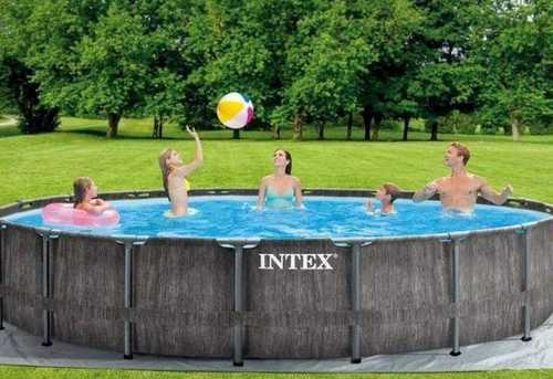 Каркасный бассейн Intex 5.49х1.22м, 26744