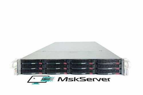 Сервер Supermicro 6028U-trtp+ 2x E5-2680v3 512Gb