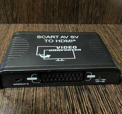 Scart TO hdmi converter