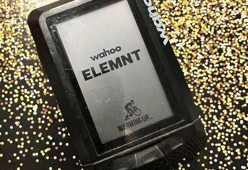 Велокомпьютер wahoo elemnt