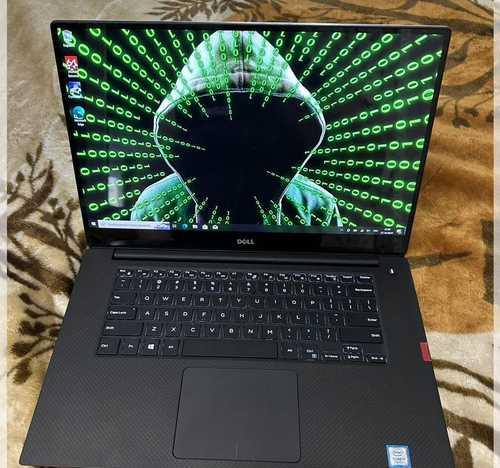 Dell XPS 9560, 4K сенсорный 16gb GTX1050 i7 7700Hq