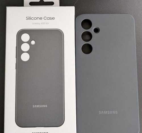 Чехол Samsung Silicone Case A55