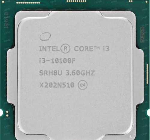 Процессор intel core i3 10100f