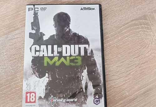Диск с игрой Call of Duty: Modern warfare 3