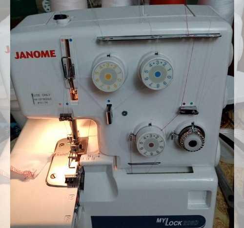 Оверлок janome 205