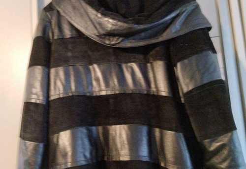 Куртка кожаная женская 48 50 размер