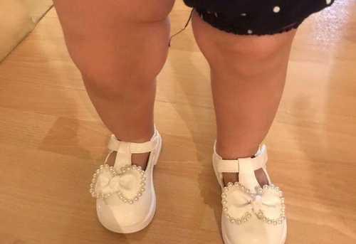Туфли для девочки 21 22 размер