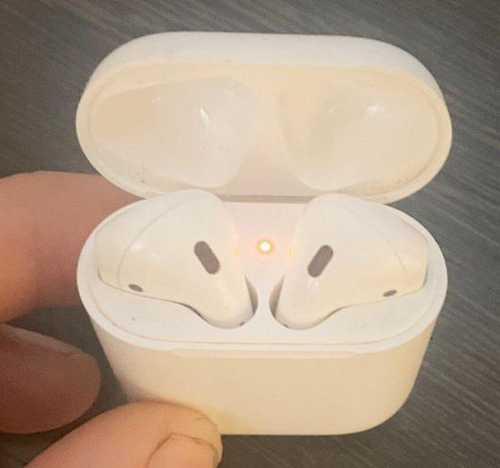 Беспроводные наушники apple airpods 2