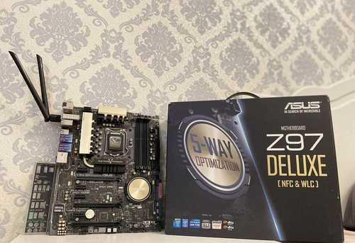 Топ asus Z97-Deluxe NFC & WLC lga1150