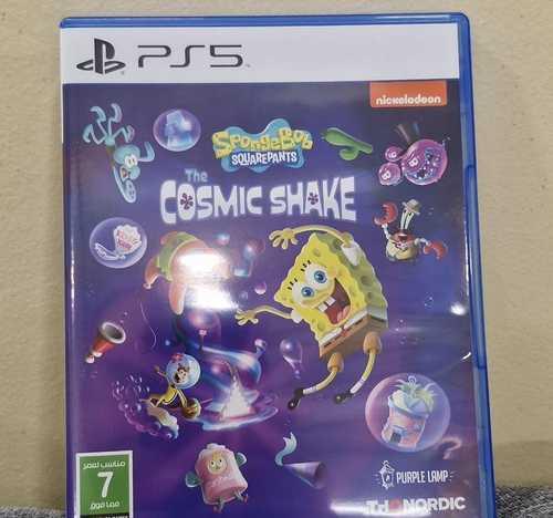 Диск ps5, SpongeBob Cosmic Shake