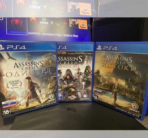 Assassins creed ps 4 диск