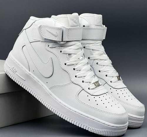 Nike Air Force 1 Height с мехом зимние