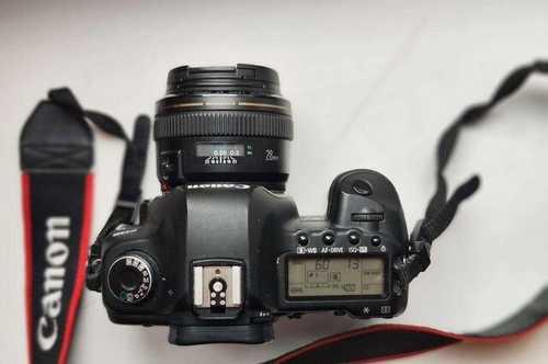 Canon 5Dm2+ объектив 28 1.8f