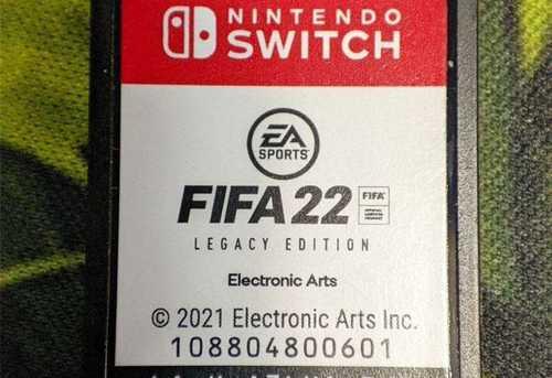 Картридж Nintendo switch Fifa 22
