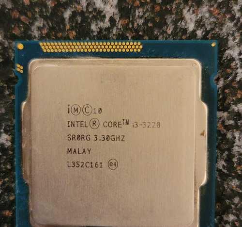 Процессор intel core i3 3220