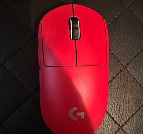 Logitech G PRO X superlight красная