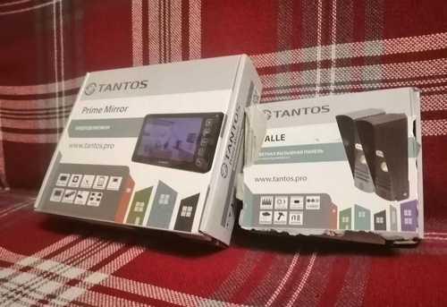Видеодомофон Tantos Prime SD Mirror + панель Walle