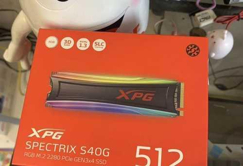 Adata xpg spectrix s40g ssd 512гб