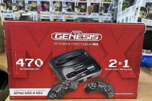 Приставка Retro Genesis Mix (8+16Bit) + 470 игр