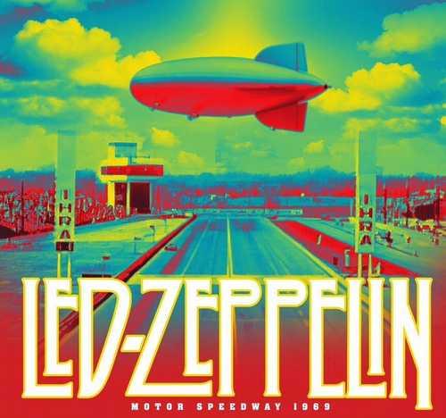 Виниловая пластинка LED Zeppelin – Motor Speedway 1969 (Lime Transparent Vinyl LP)