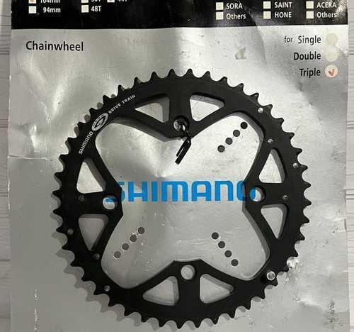 Ведущая звезда Shimano Deore XT M760, 44T